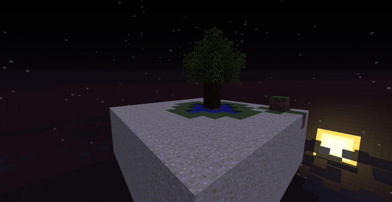 Desert Oasis Skyblock Minecraft Map