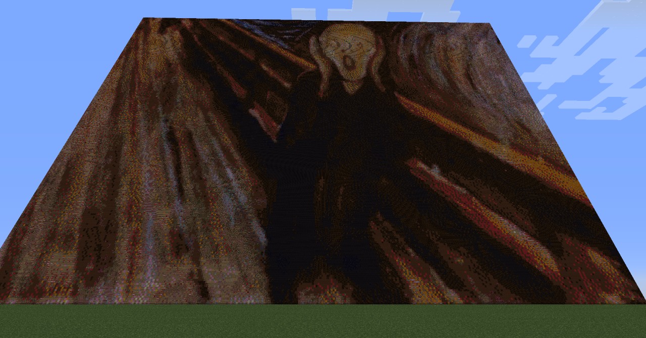 The Scream Minecraft Map