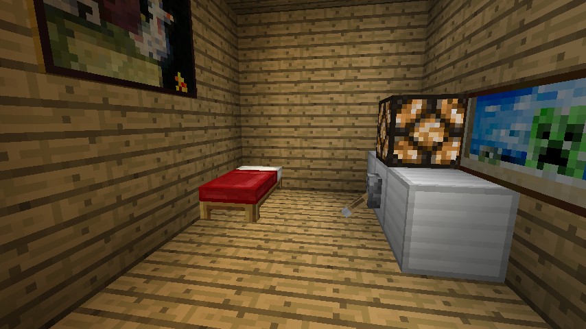 Basic Minecraft home. Minecraft Map