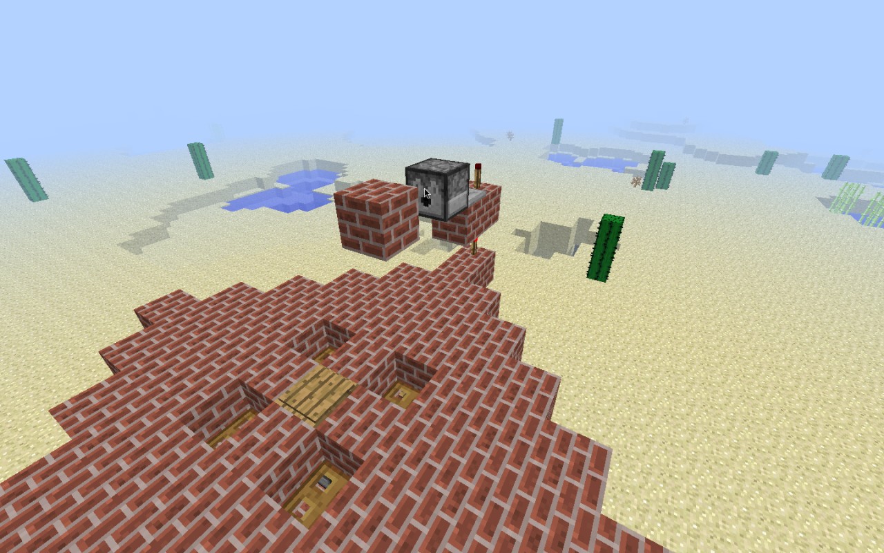 Xp Cactus Dispenser-thanks to SethBling for inspiration Minecraft Map