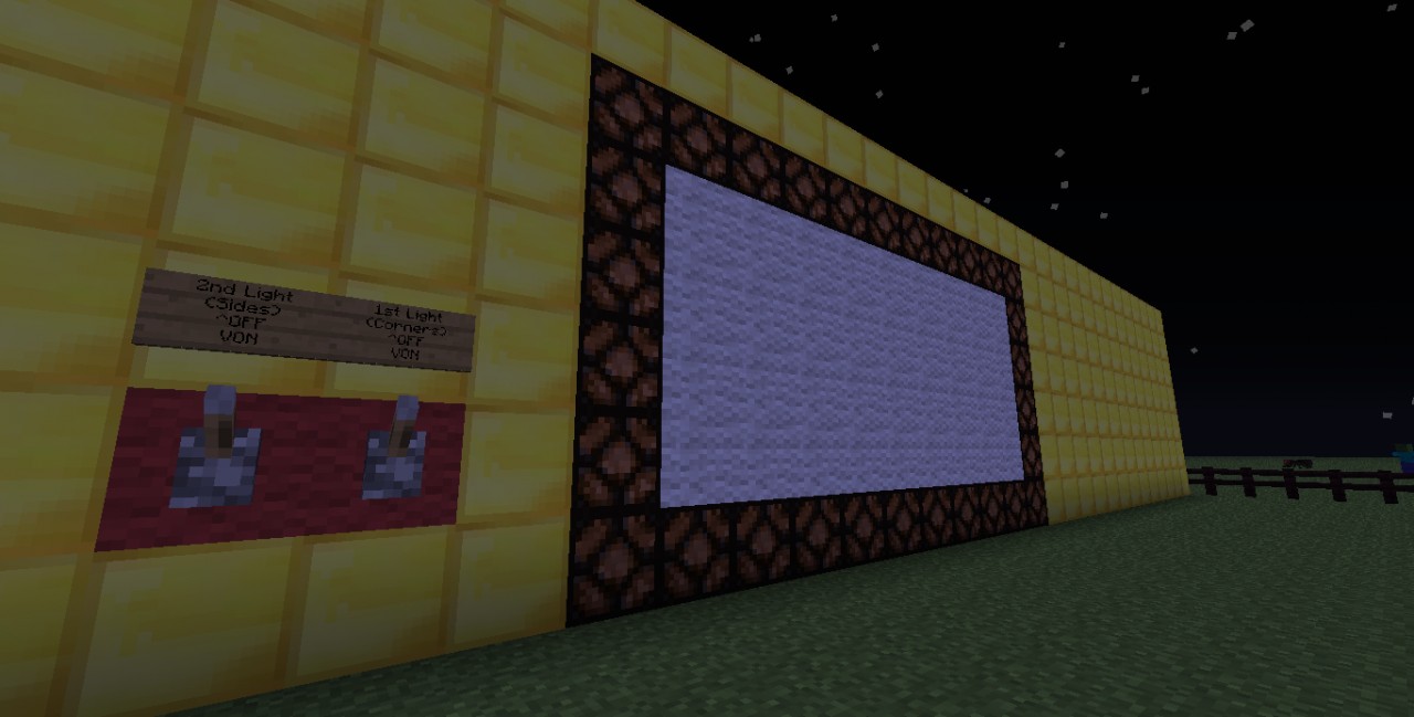 Redstone Lamp Display Minecraft Map