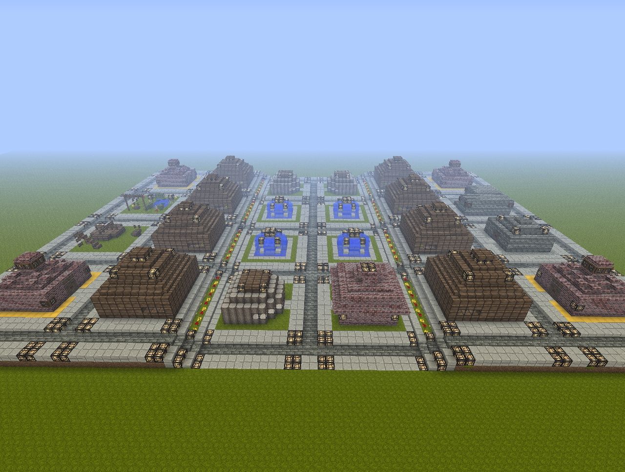 Crafter4ever's town Minecraft Map