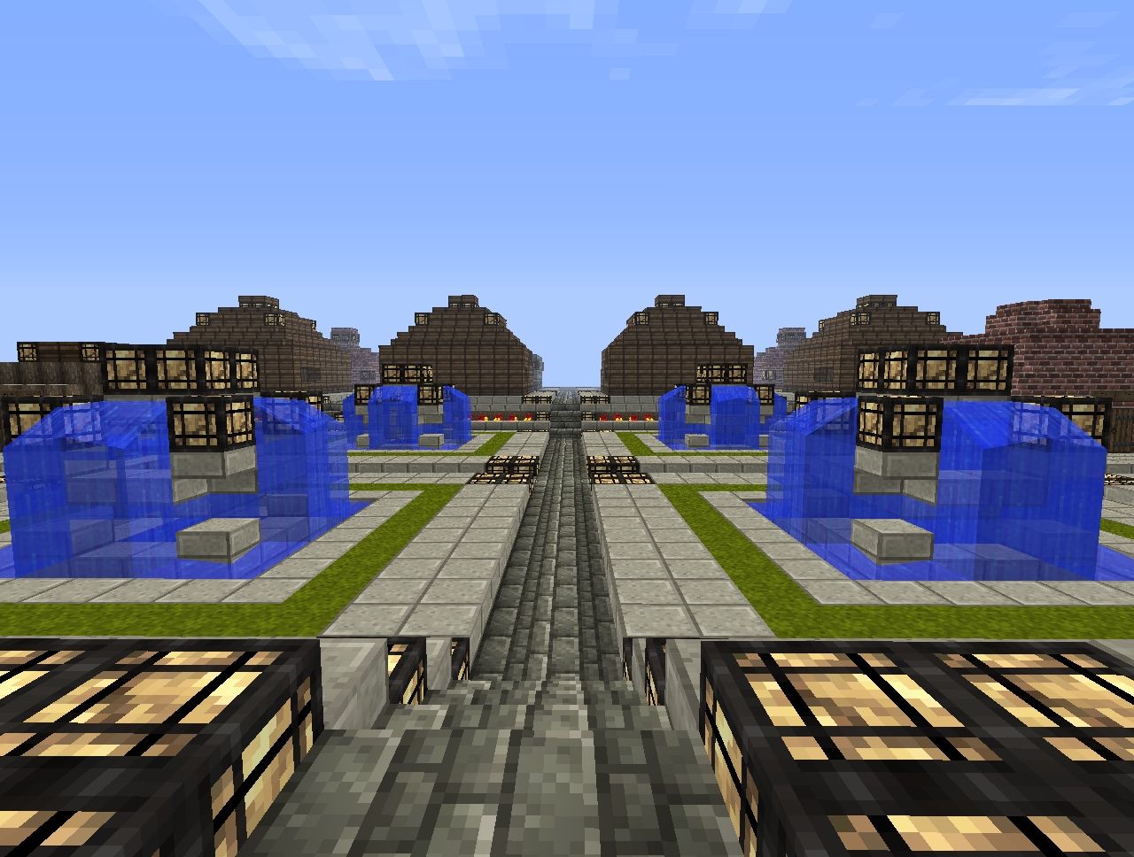 Crafter4ever's town Minecraft Map
