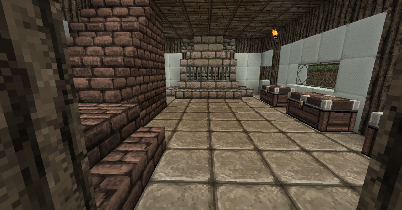 Minecraft large Medieval House Minecraft Map
