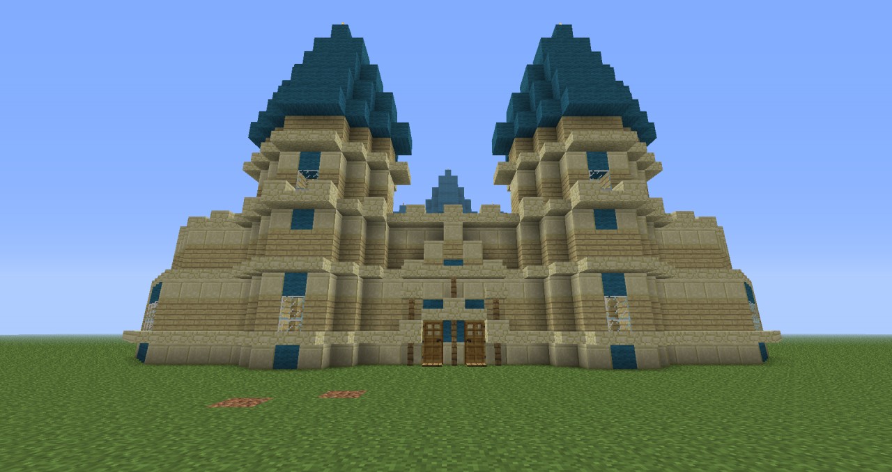 Mini-Castle 1.2.4 [First Project With New Blocks] (Not Done) Minecraft Map