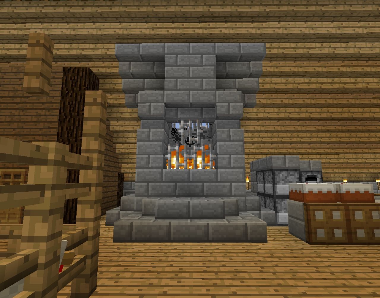 small long house Minecraft Map