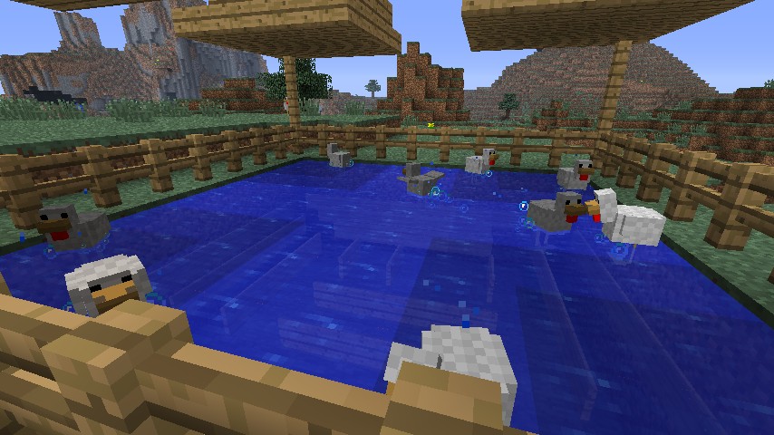 chicken farm Minecraft Map