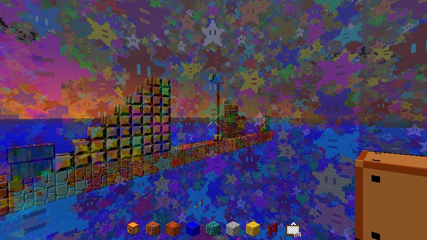 Super Mario Bros. Lv. 1 Minecraft Map