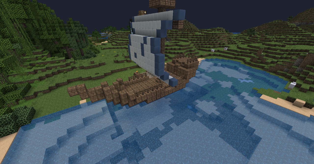small boat project Minecraft Map