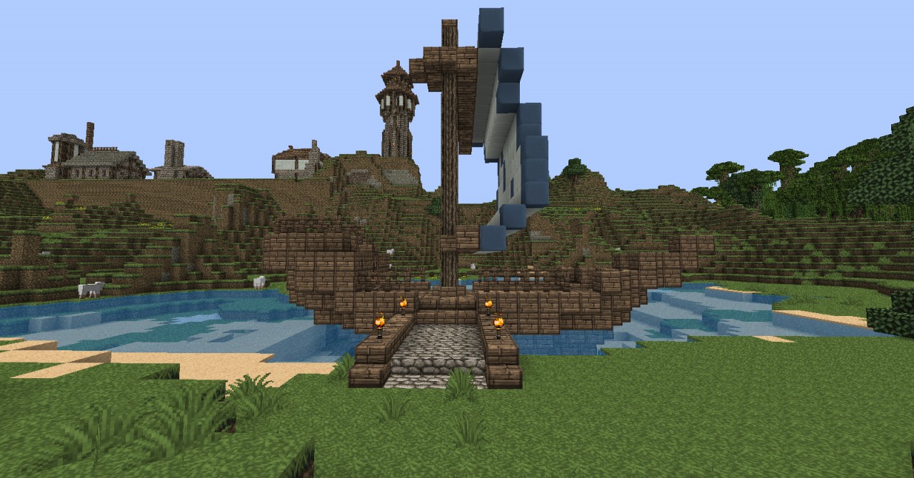 small boat project Minecraft Map
