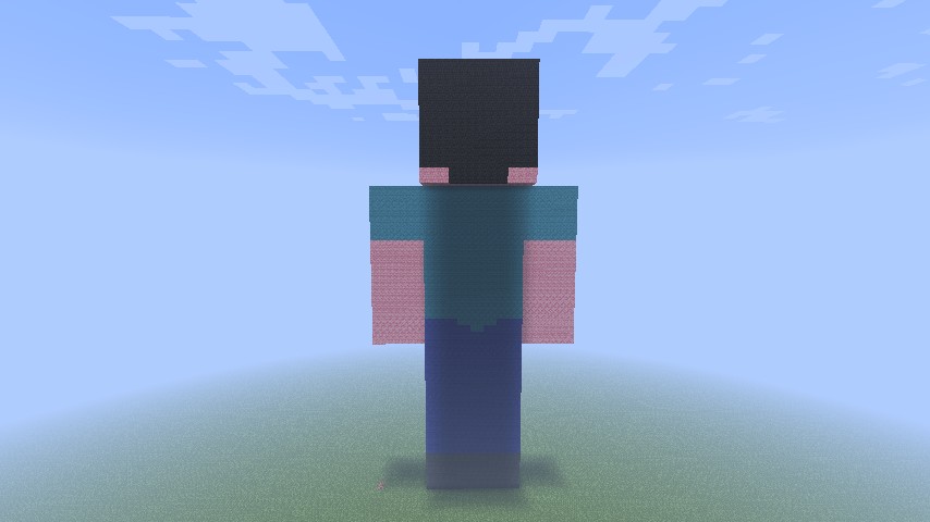 Huge Steve Minecraft Map