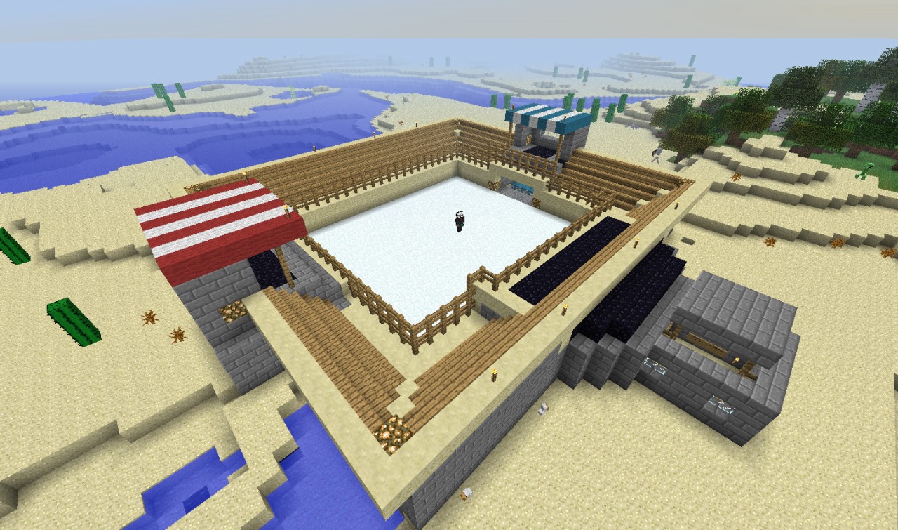 Spleef Arena Minecraft Map