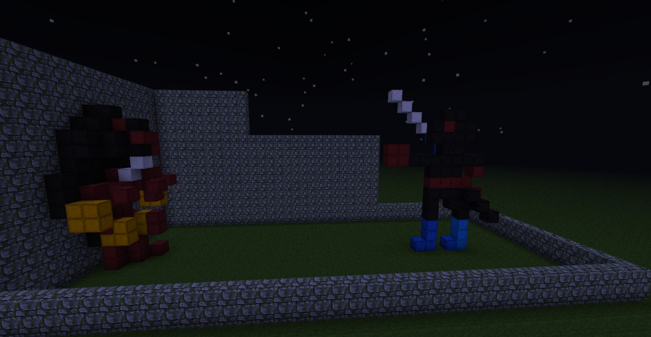 Ninja fight Scene #2 Minecraft Map