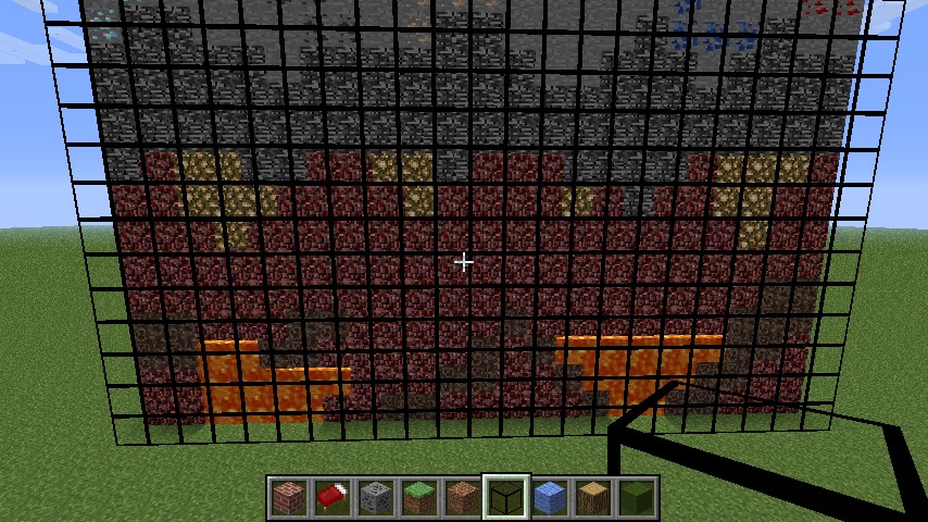 2D World in a Box Minecraft Map