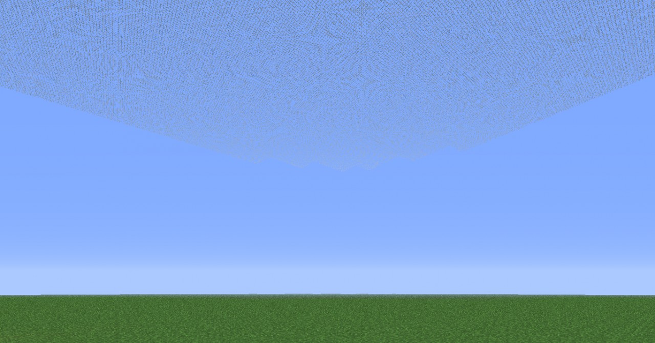 Flatgrass w/ glass top (read description) Minecraft Map