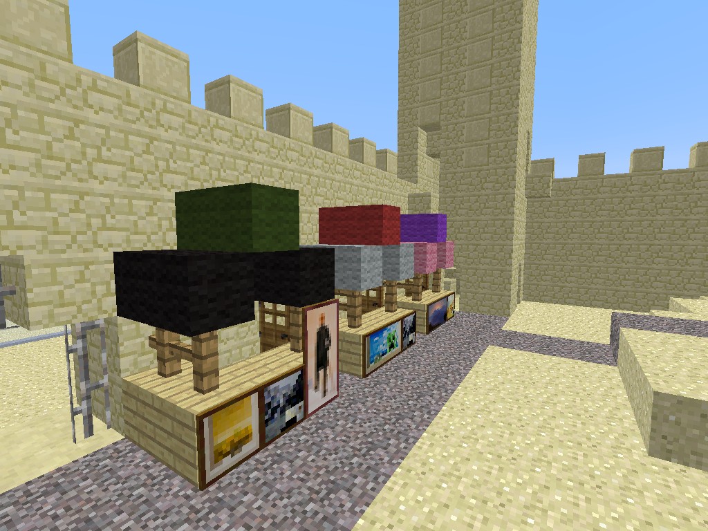 Minecraft Sand castle (download world) Minecraft Map