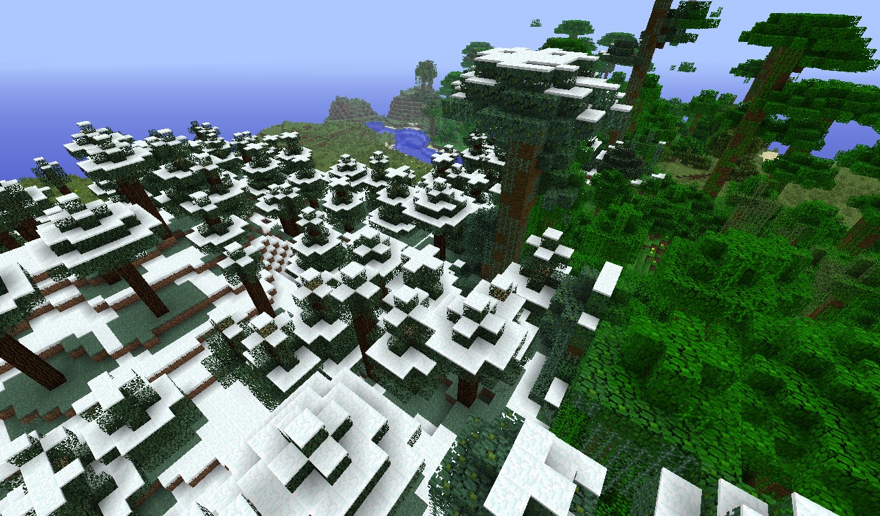 Beautifuls Biomes Minecraft Map