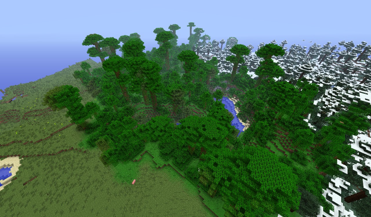 Beautifuls Biomes Minecraft Map