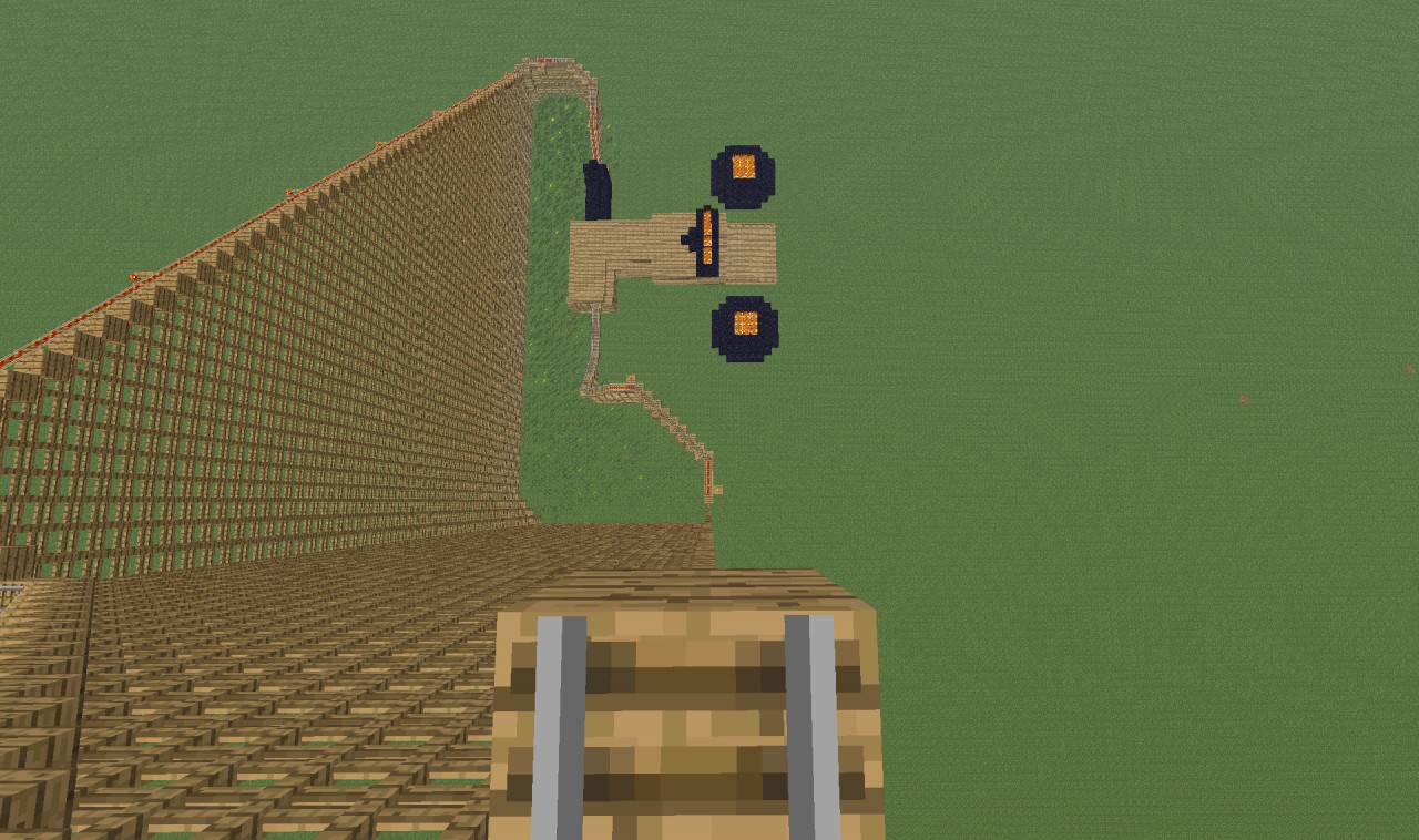 Huge Roller Coaster Minecraft Map