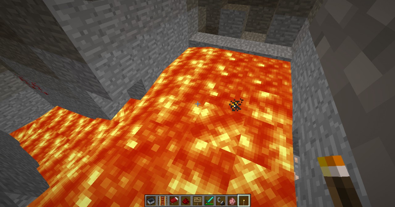 Lava + Random stuff Minecraft Map