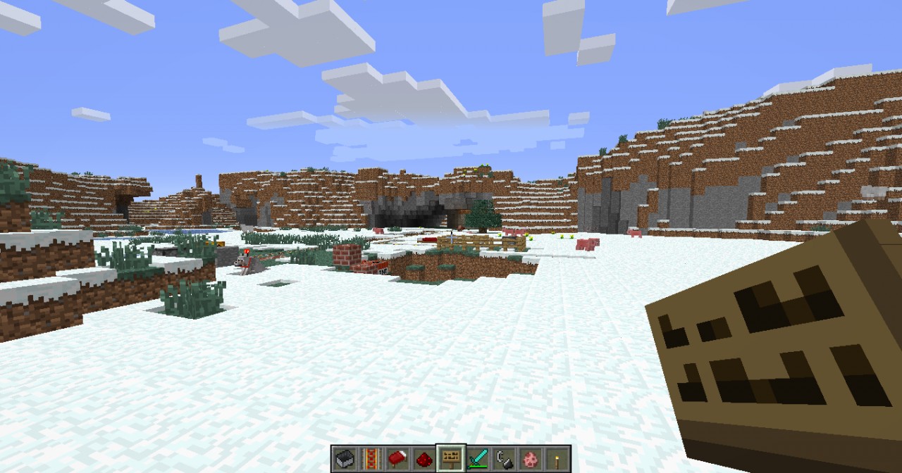 Lava + Random stuff Minecraft Map