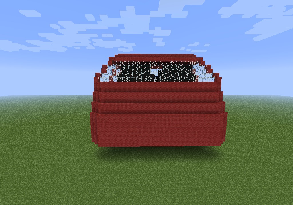 Red Car Minecraft Map