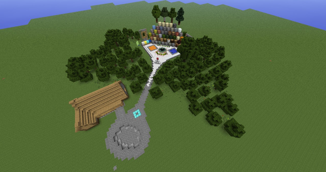 Texture Testing Plus V0.2 Minecraft Map