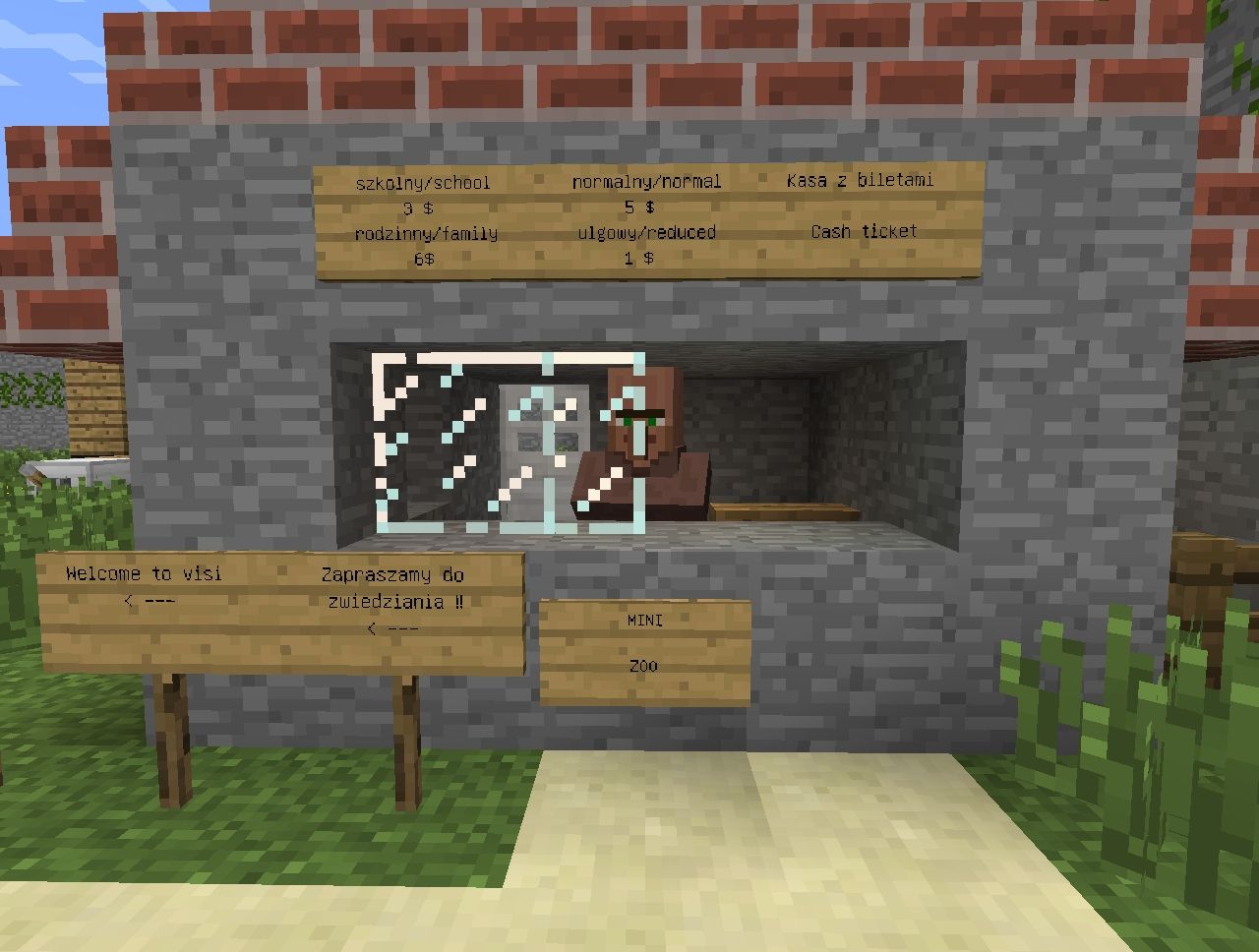 Small ZOO Minecraft Map