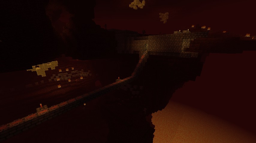 The fall of the nether king Minecraft Map