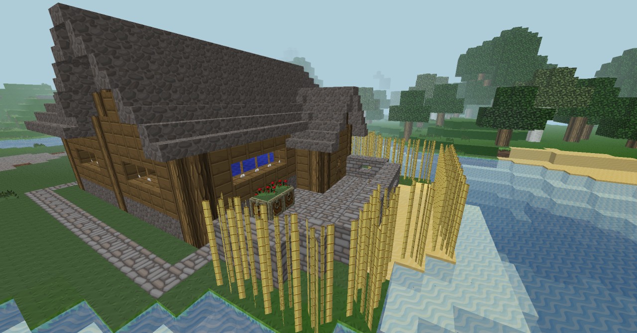 River Home Minecraft Map