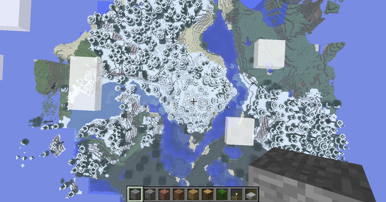 Biome Split Seed Minecraft Map