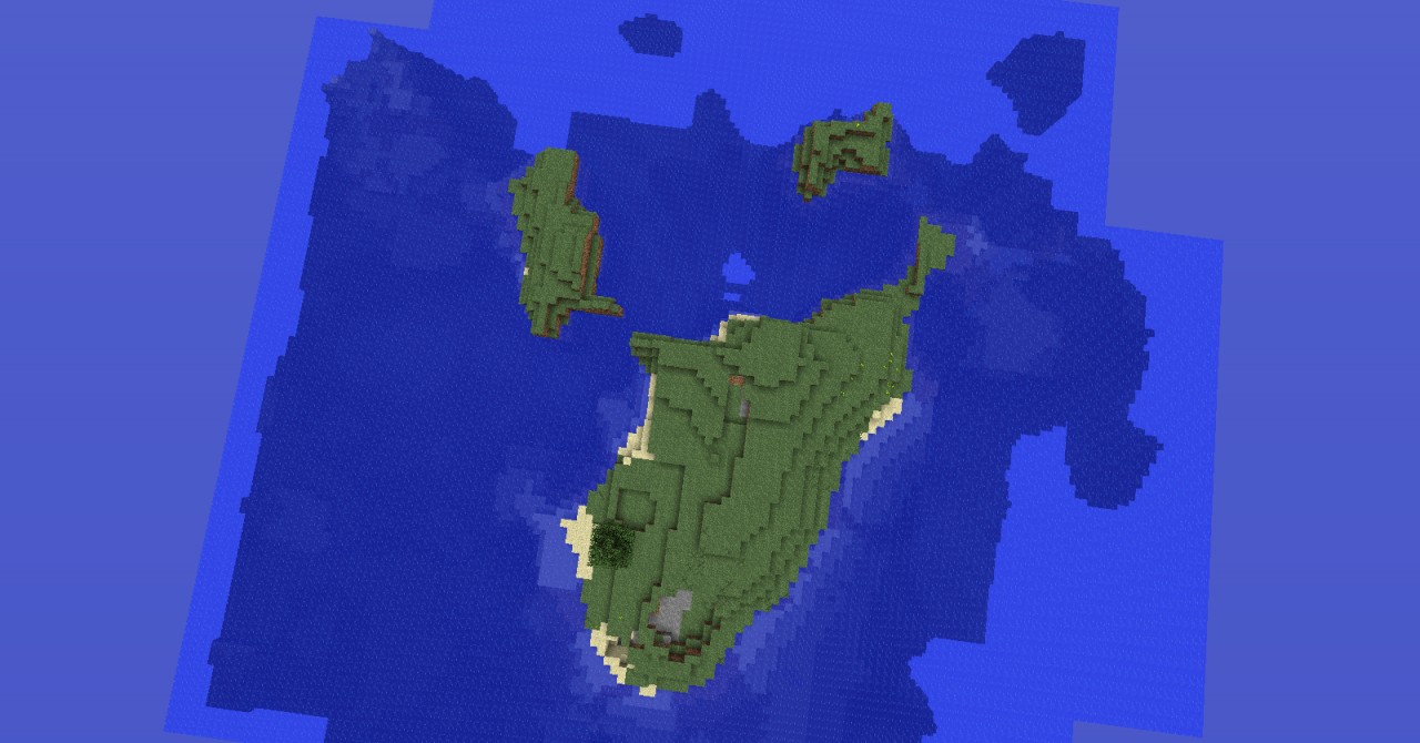 The 3 Islands Minecraft Map