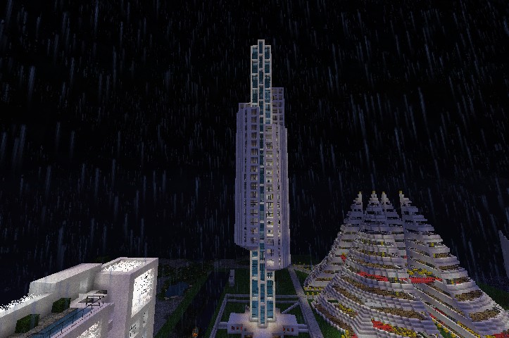 High-Rise (Skyscraper) Apartment - SilverSky (Hochhaus) Minecraft Map