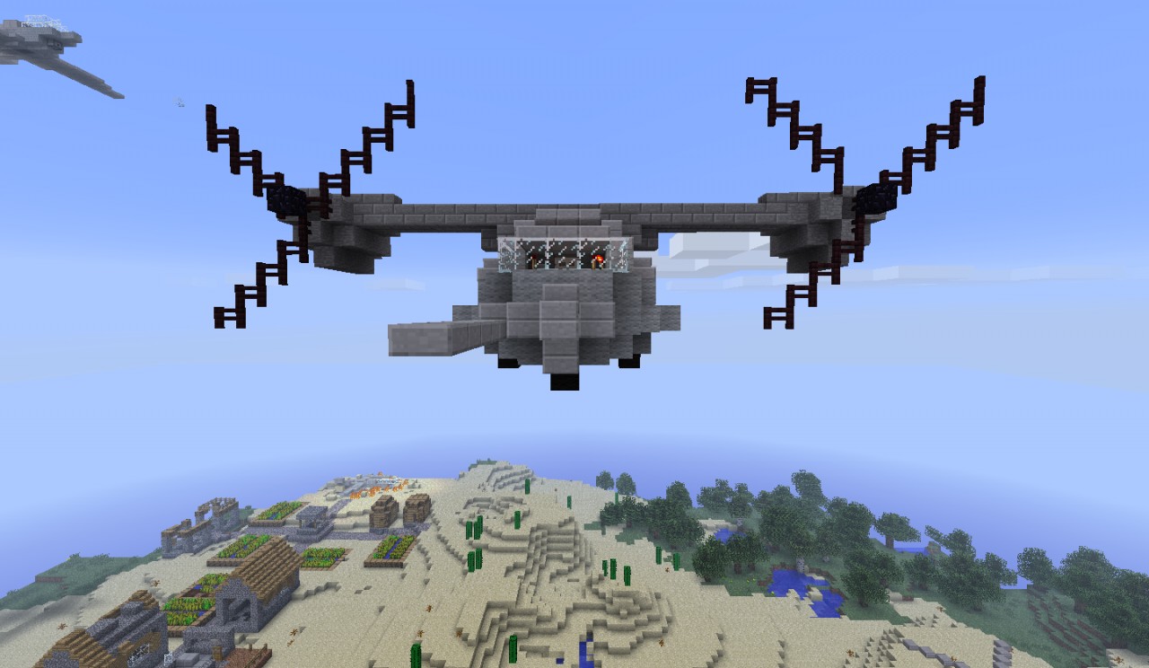 V-22 Osprey Minecraft Map