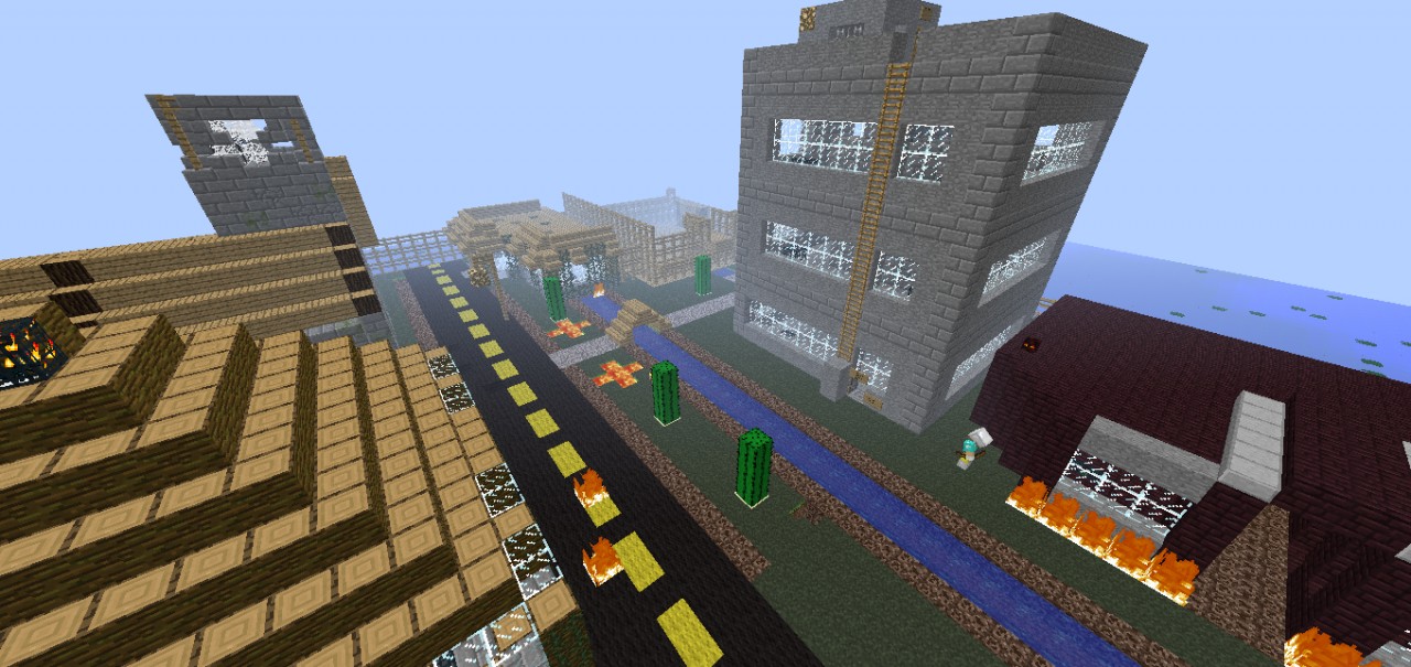 Mob survival Minecraft Map
