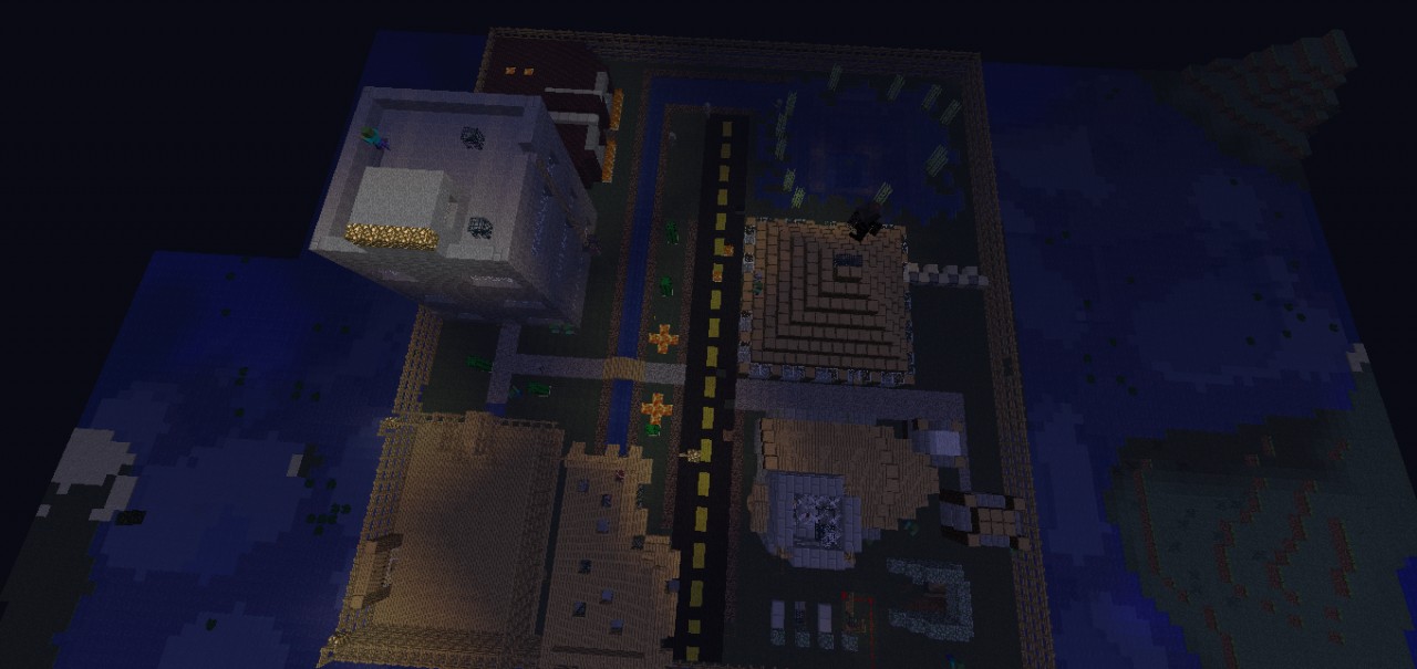 Mob survival Minecraft Map