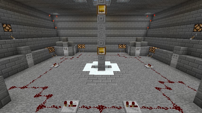 Clay battle arena Minecraft Map
