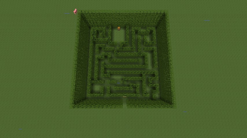 Maze Game Minecraft Map