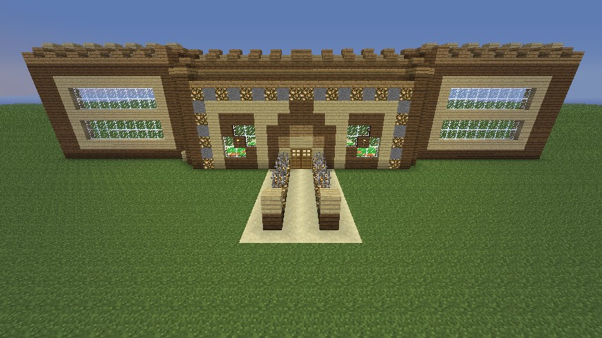 Large Mansion + Property add ons. Minecraft Map