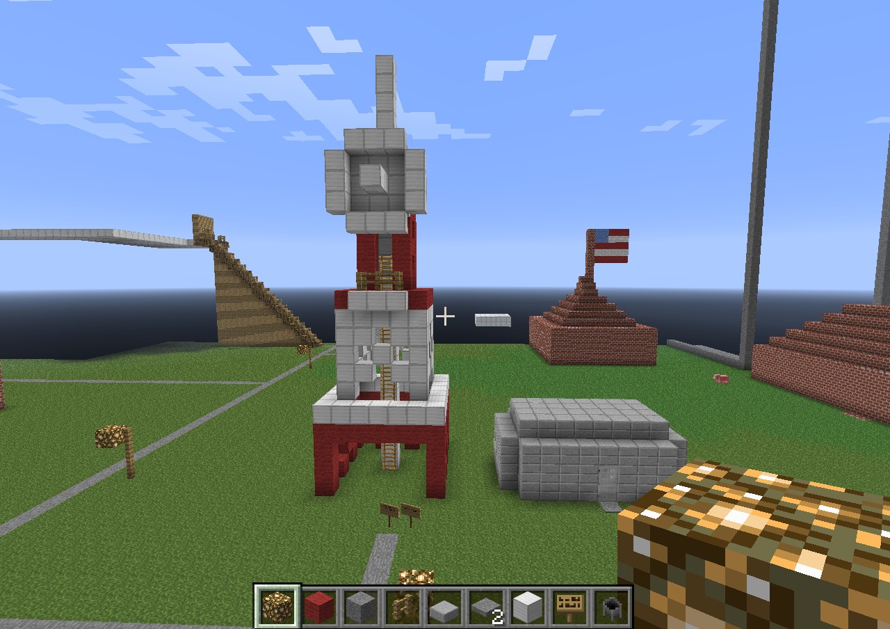 this is what i'm currently working on a huge town Minecraft Map