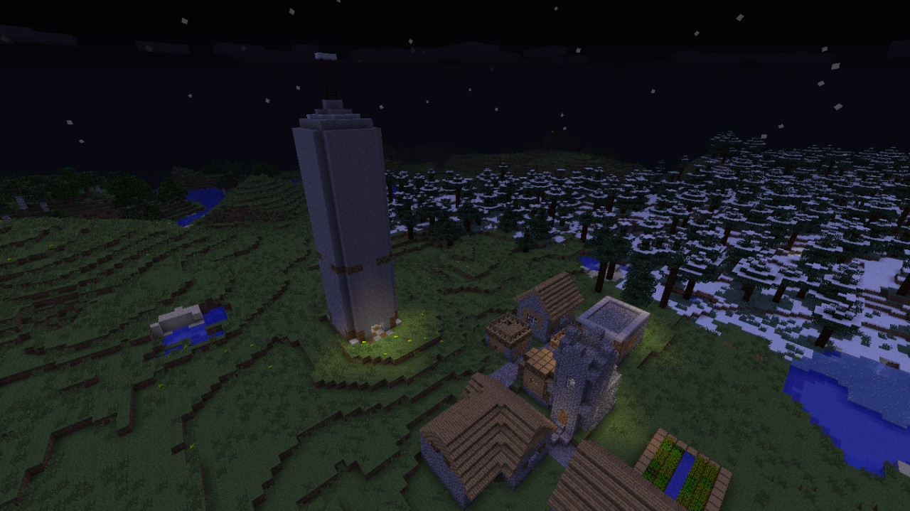 A simple Tower Minecraft Map