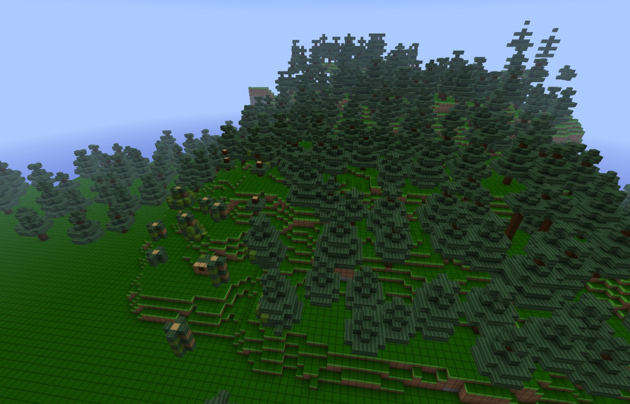 Hunger Games Arena Minecraft Map