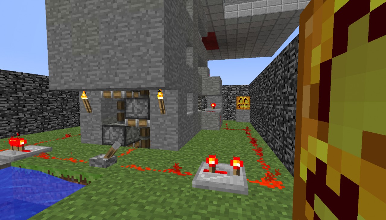 the castles and dungeon Minecraft Map