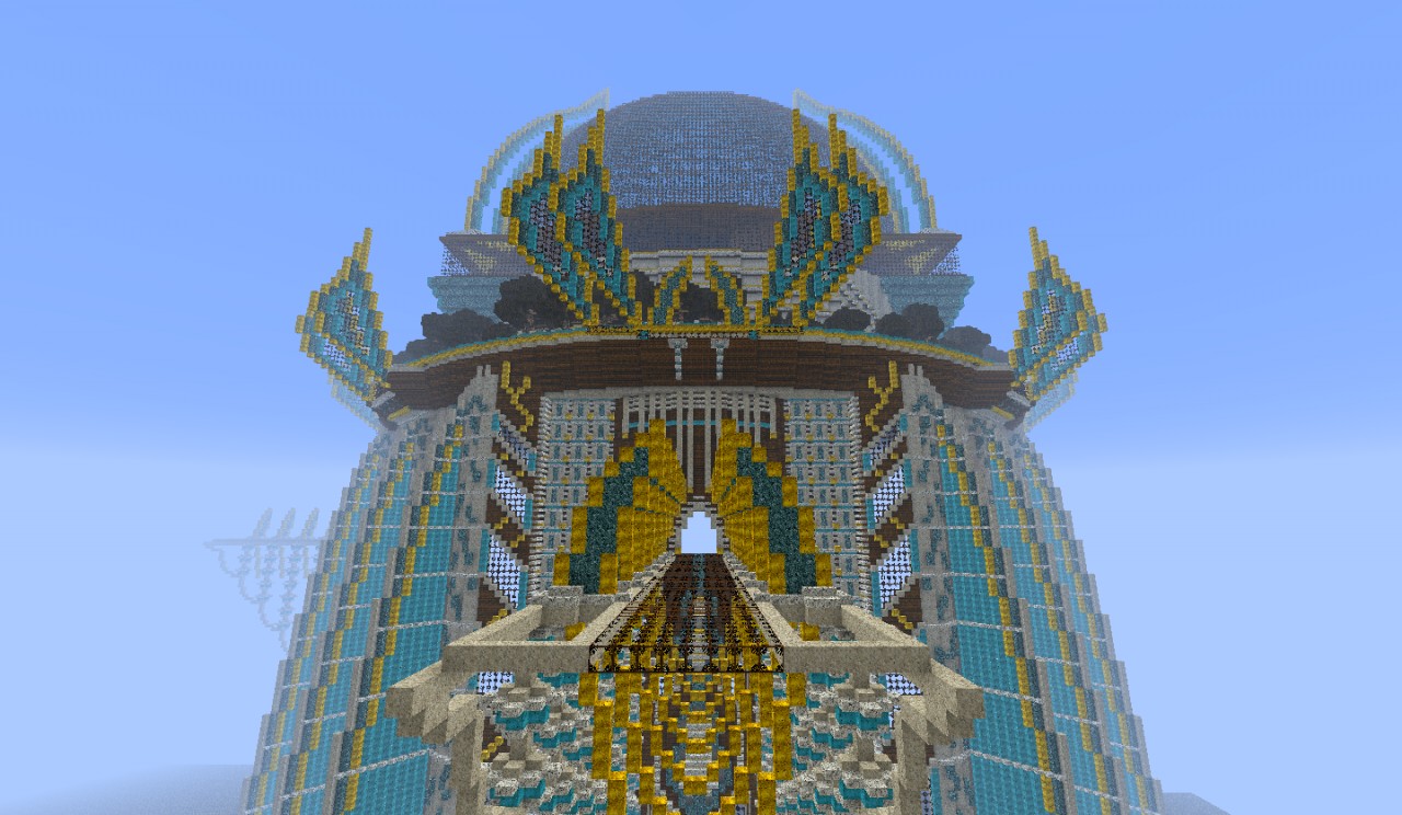 Big Pretty Spawn (WIP, including name) Minecraft Map