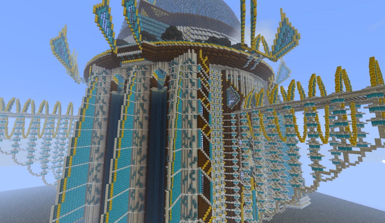 Big Pretty Spawn (WIP, including name) Minecraft Map