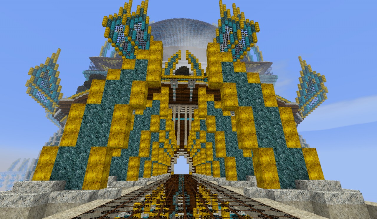 Big Pretty Spawn (WIP, including name) Minecraft Map