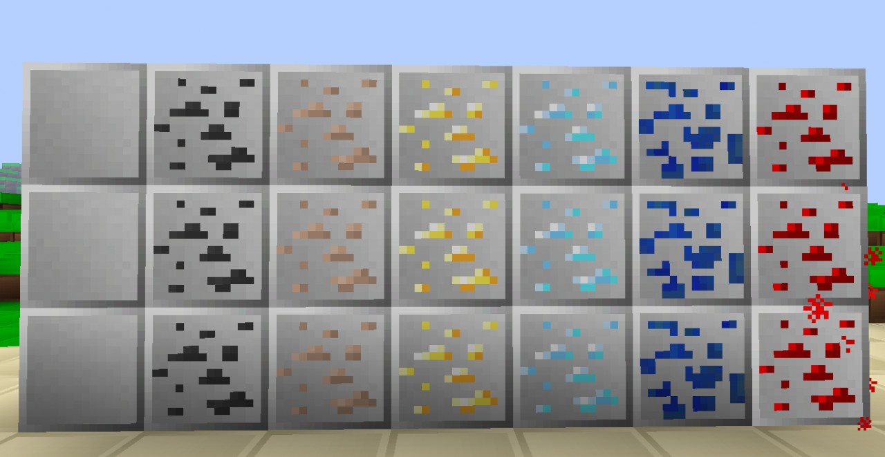 MetalCraft: the Metalic Texture Pack [1.2.4] Minecraft Texture Pack