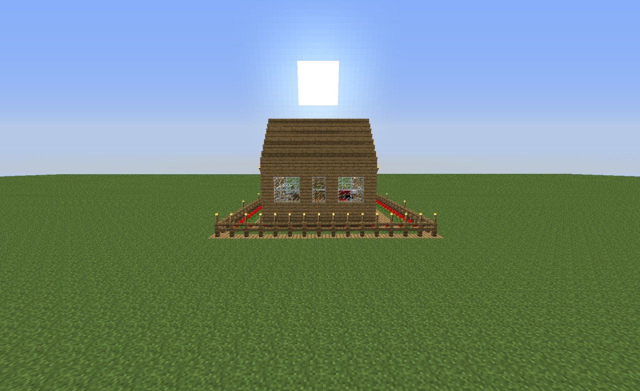 Awesome House + Alarm System Minecraft Map
