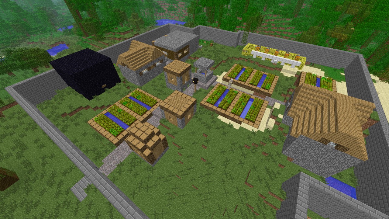 Village survival Minecraft Map