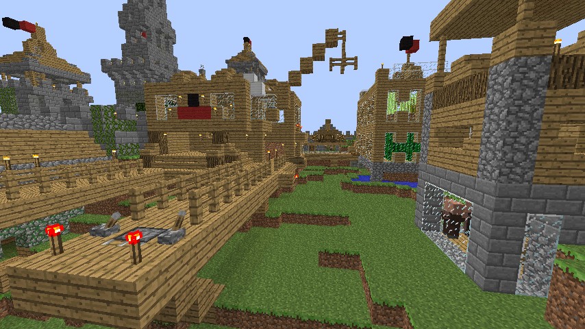 [Accalis fleet] Floating fortress of Accalis (SCHEMATIC !) Minecraft Map